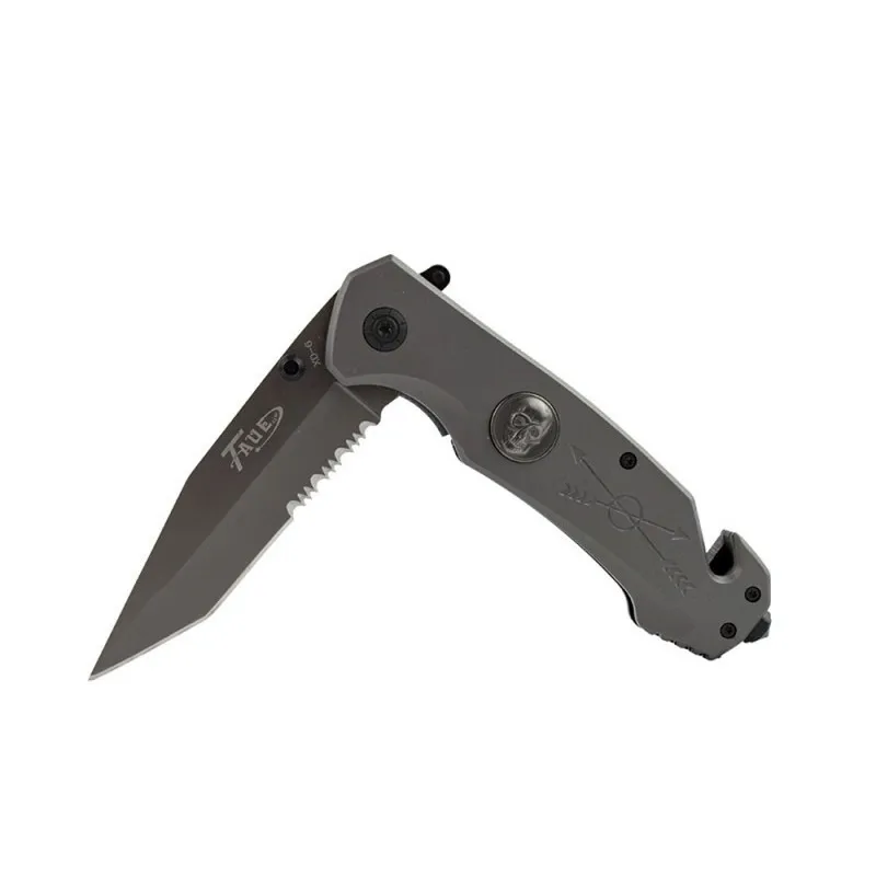 CANIVETE TÁTICO MILITAR TAUE SEMI AUTOMATICO PONTA QUEBRA VIDROS - C3 ...