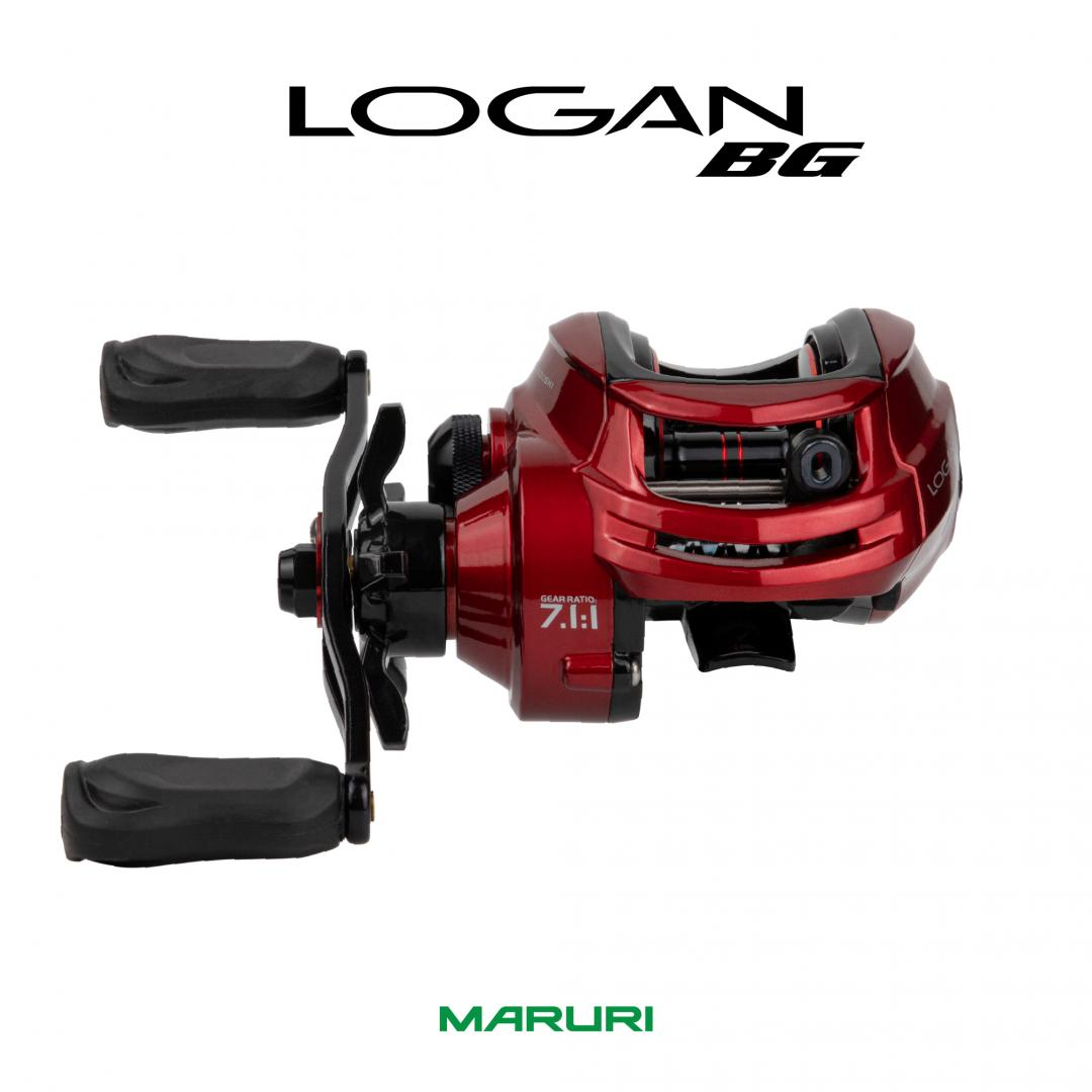 CARRETILHA DE PESCA MARURI LOGAN BG (BIG GAME) 10 ROLAMENTOS - DRAG: 6 ...