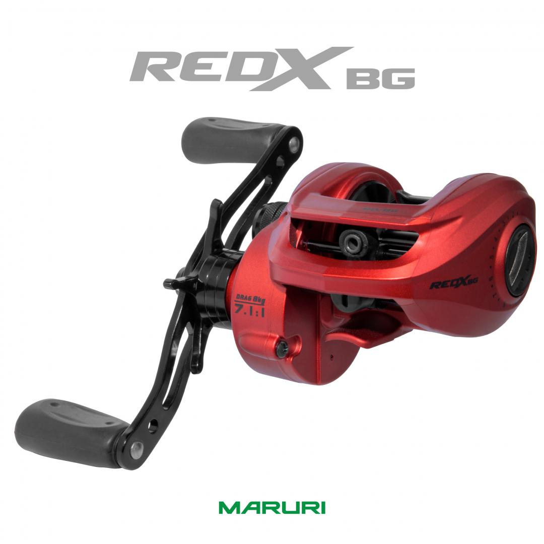 Carretilha De Pesca Maruri Red X BG 11000 - 11 Rolamentos - Drag: 8Kg ...