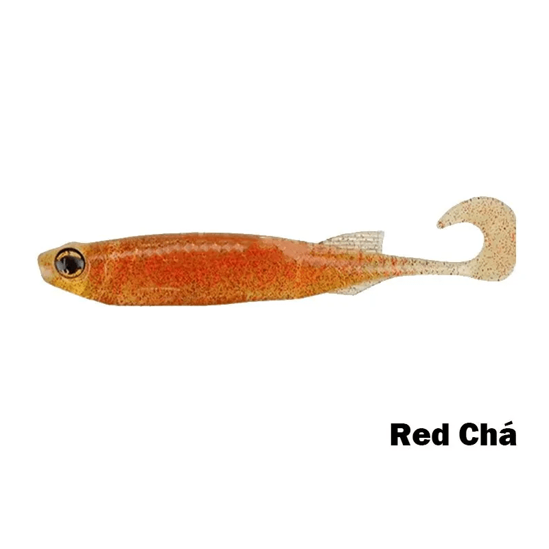 ISCA ARTIFICIAL SOFT BASS MONSTER 3X E-SHAD 12CM C/ 5 UN. VARIAS CORES - C3 Pesca & Aventura
