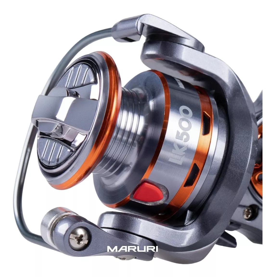 Molinete De Pesca Ultra Light Maruri LK 500 - 4 Rolamentos - Drag: 4 ...