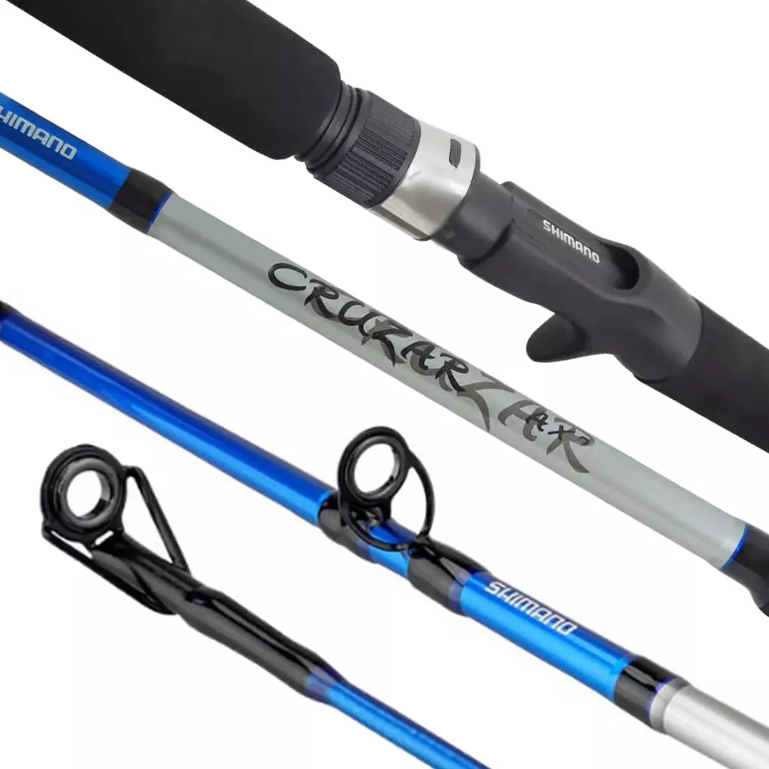 VARA PARA CARRETILHA SHIMANO CRUZAR BLUE 7,0" (2,13M) 10-20LB - 2 ...